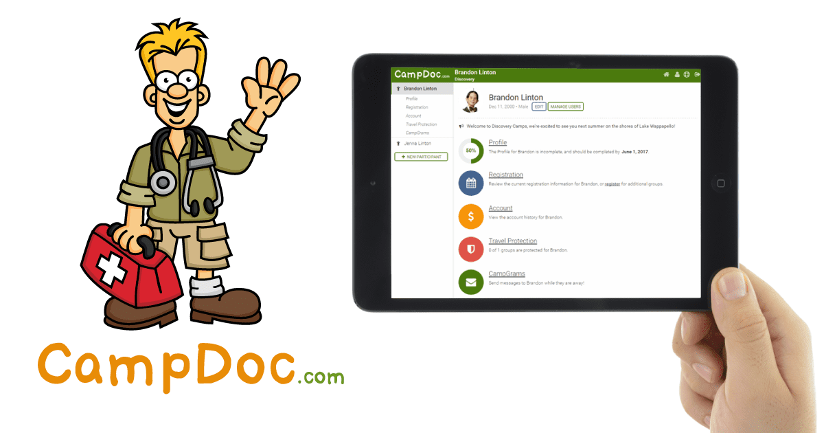 CampDoc: Camp Management Software + Electronic Health Record