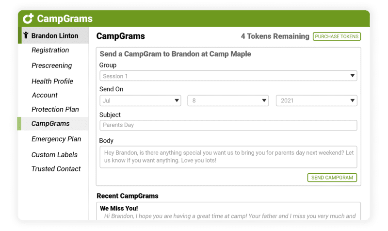 Additional Features | CampDoc: Camp Management Software + Electronic ...