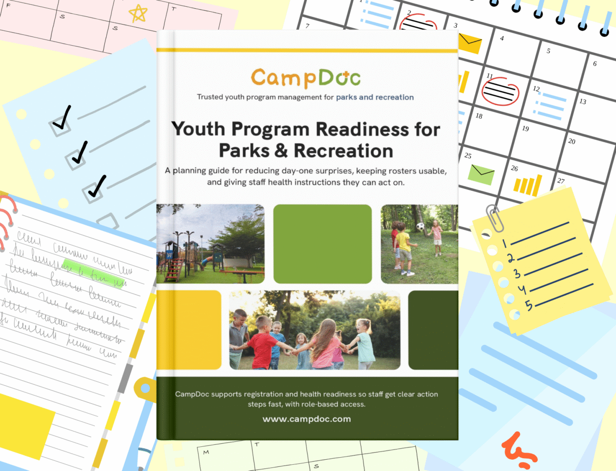 Parks and Recreation Camp & Youth Program Management Software